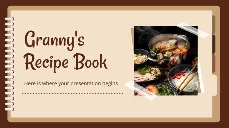 Free templates about Recipes for Google Slides and PowerPoint