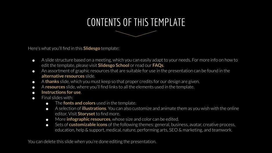 Honeycomb Meeting Google Slides Theme & PPT Template