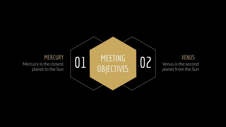 Honeycomb Meeting Google Slides Theme & PPT Template