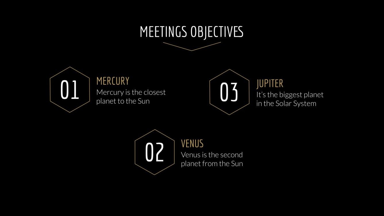 Honeycomb Meeting Google Slides Theme & PPT Template