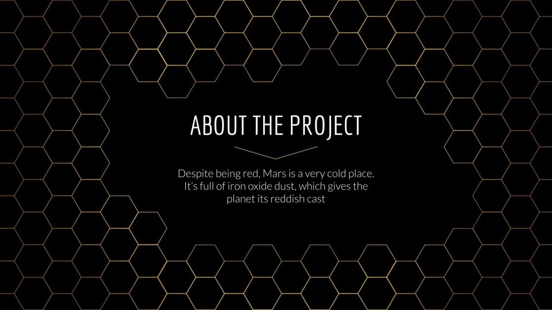 Honeycomb Meeting Google Slides Theme & PPT Template