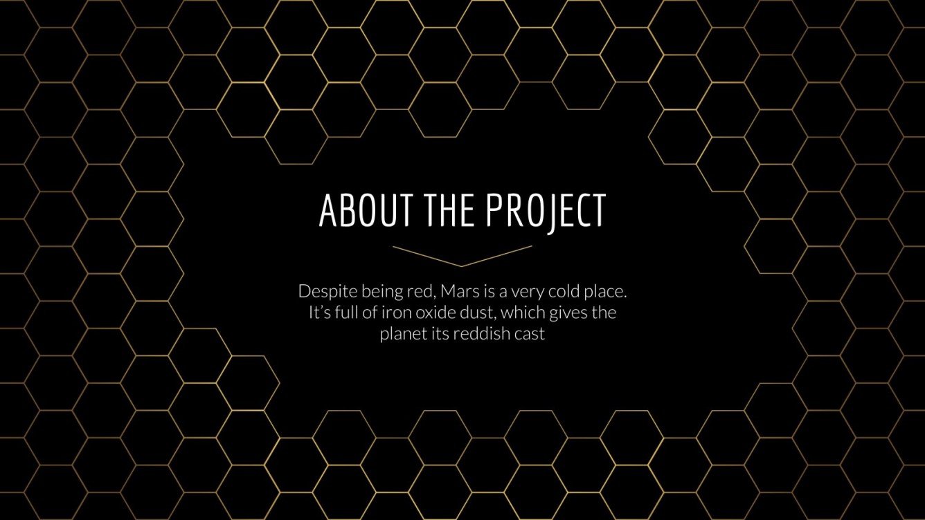 Honeycomb Meeting Google Slides Theme & PPT Template