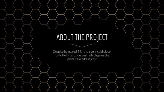 Honeycomb Meeting Google Slides Theme & PPT Template