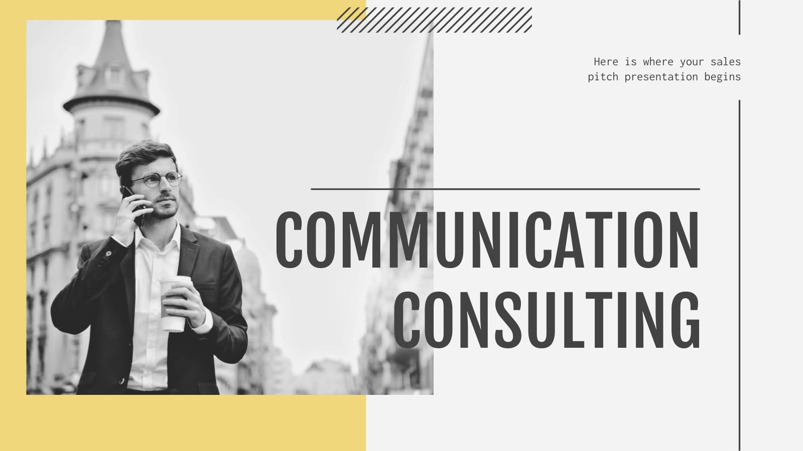 Communication Consulting Google Slides and PowerPoint Template