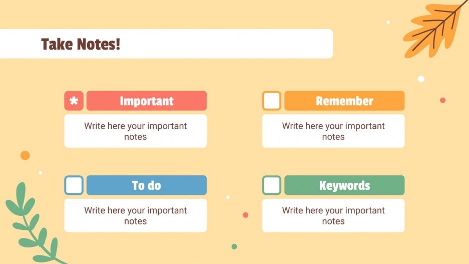 Second Grade Weekly Planner Google Slides & PPT template