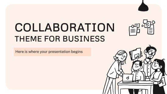 Collaboration Theme for Business Presentation