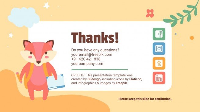 Agenda semanal para primaria | Tema de Google Slides y PPT