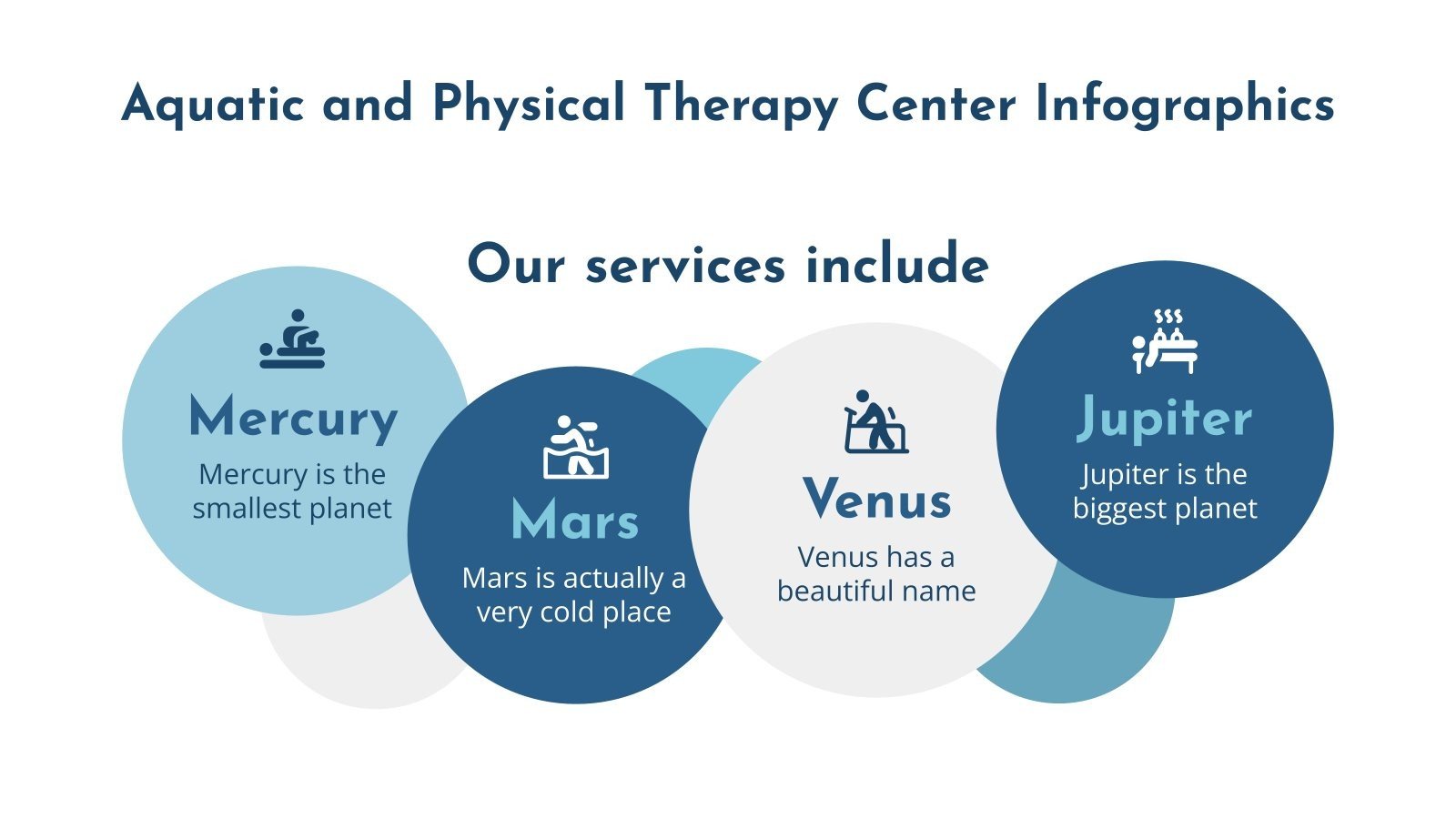 Aquatic and Physical Therapy Center Infographics Template