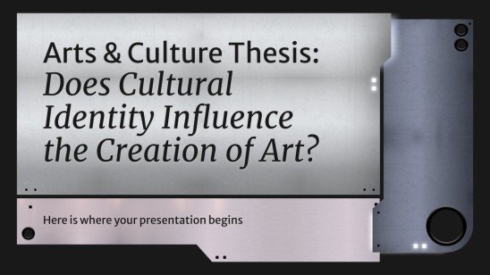 Does Cultural Identity Influence the Creation of Art?