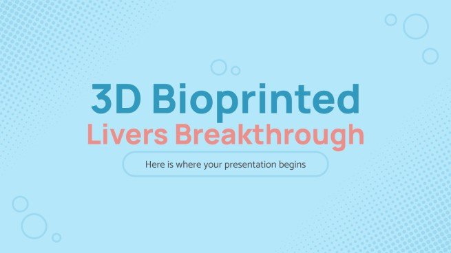Free Google Slides themes and PowerPoint templates on the liver