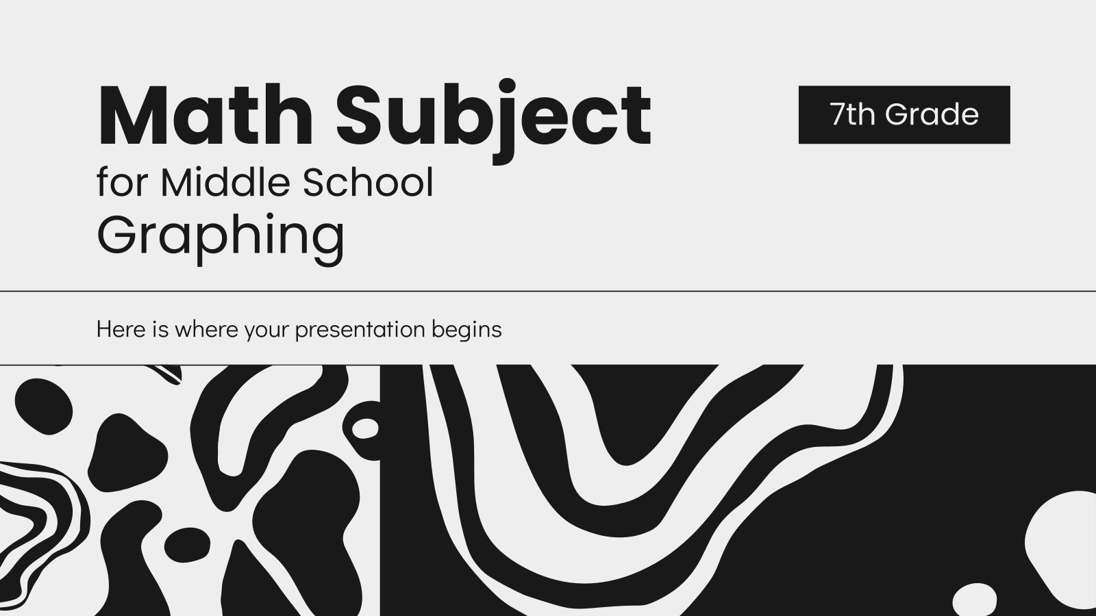 Math Subject for Middle School: Graphing Presentation