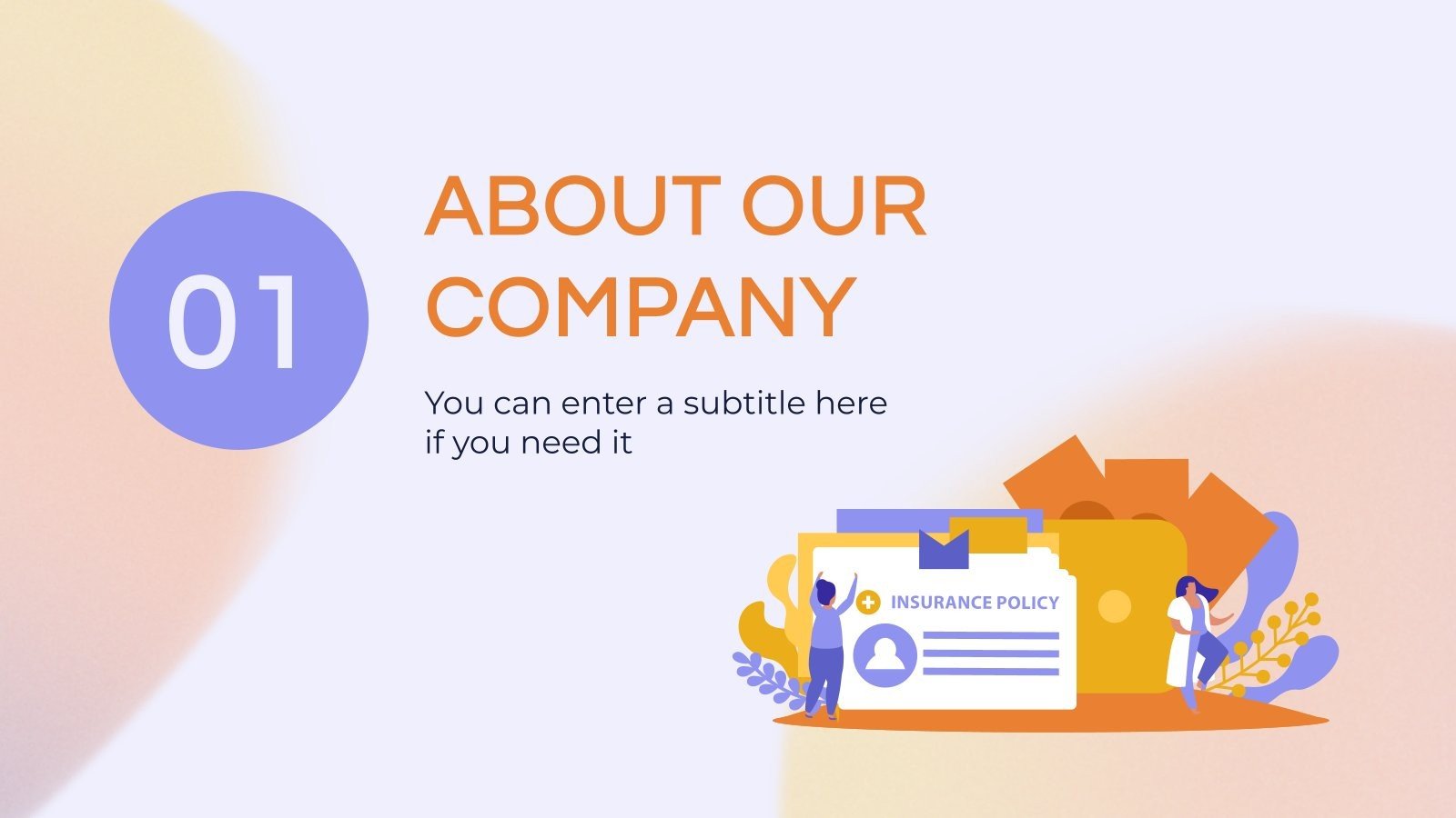 Insurance & Risk Management Company Profile Presentation