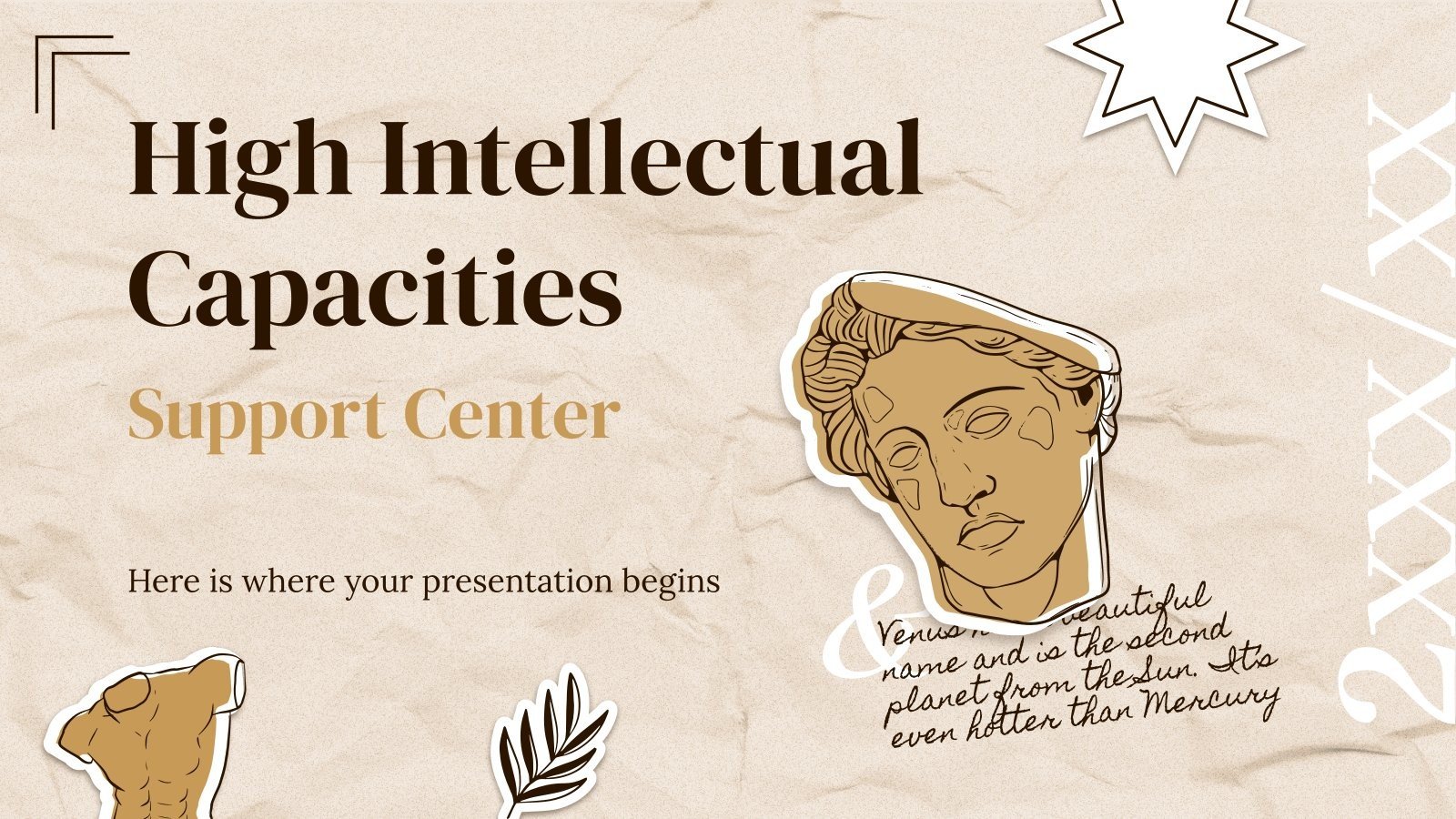 High Intellectual Capacities Support Center Presentation