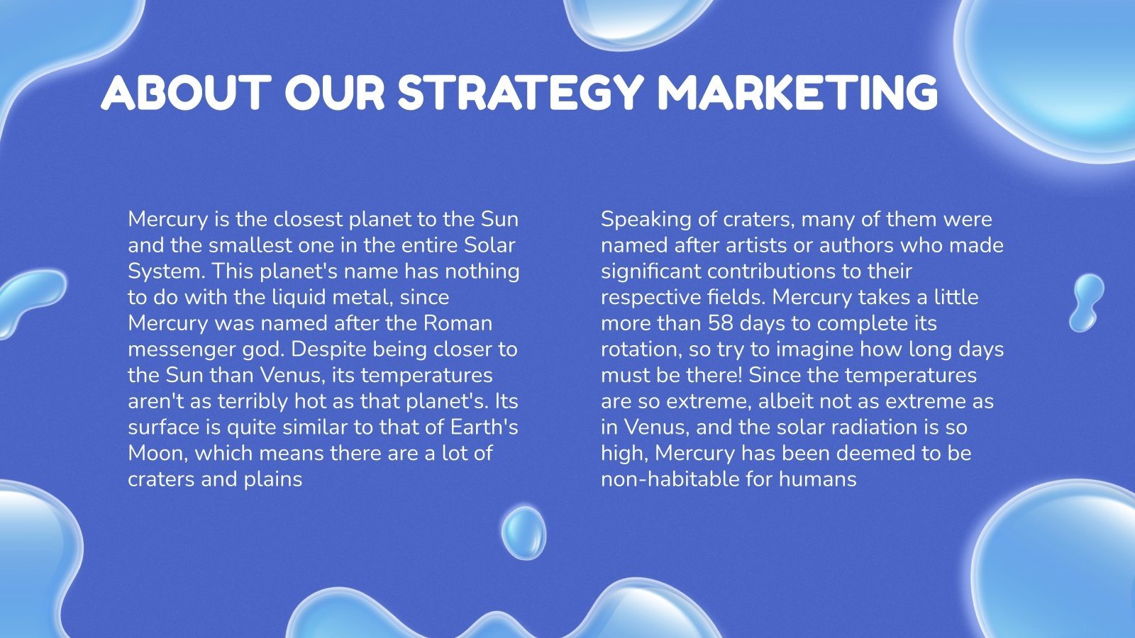 Gradient Bubbles Style MK Plan Presentation