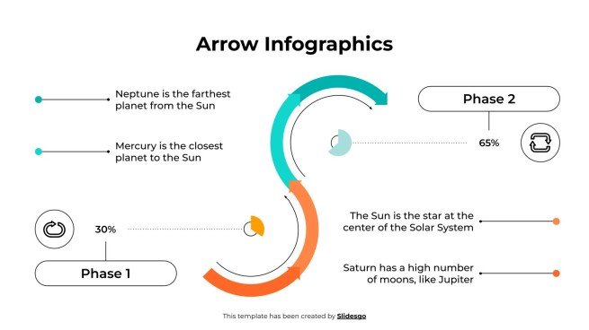 Arrow Infographics Template