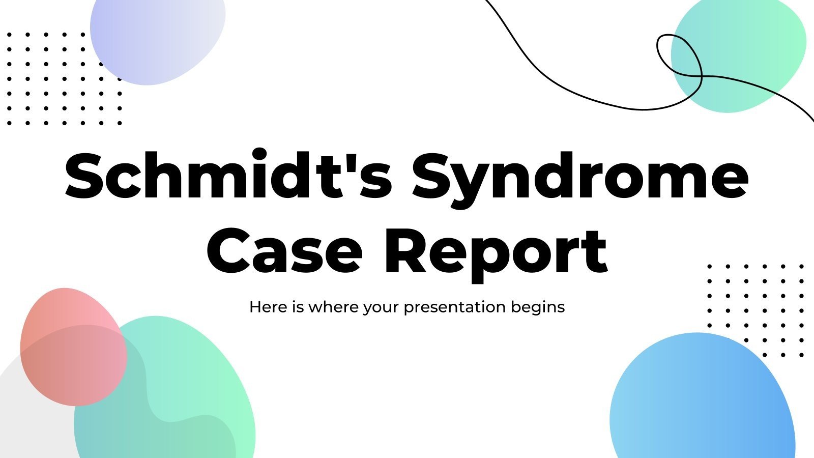 Free Case Report Google Slides and PowerPoint templates