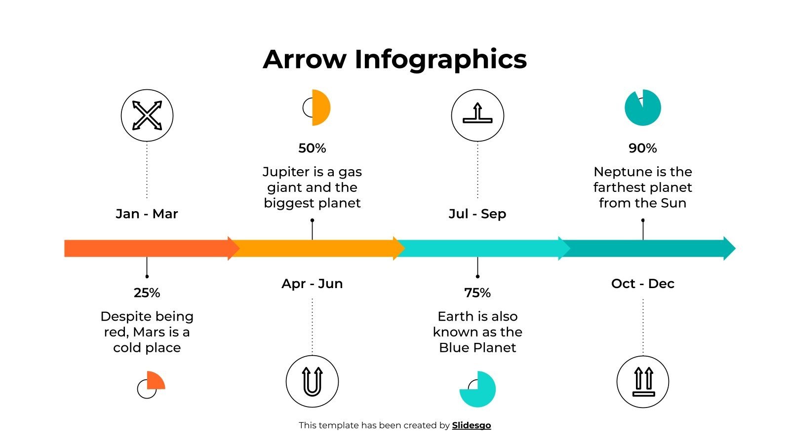 Arrow Infographics Template