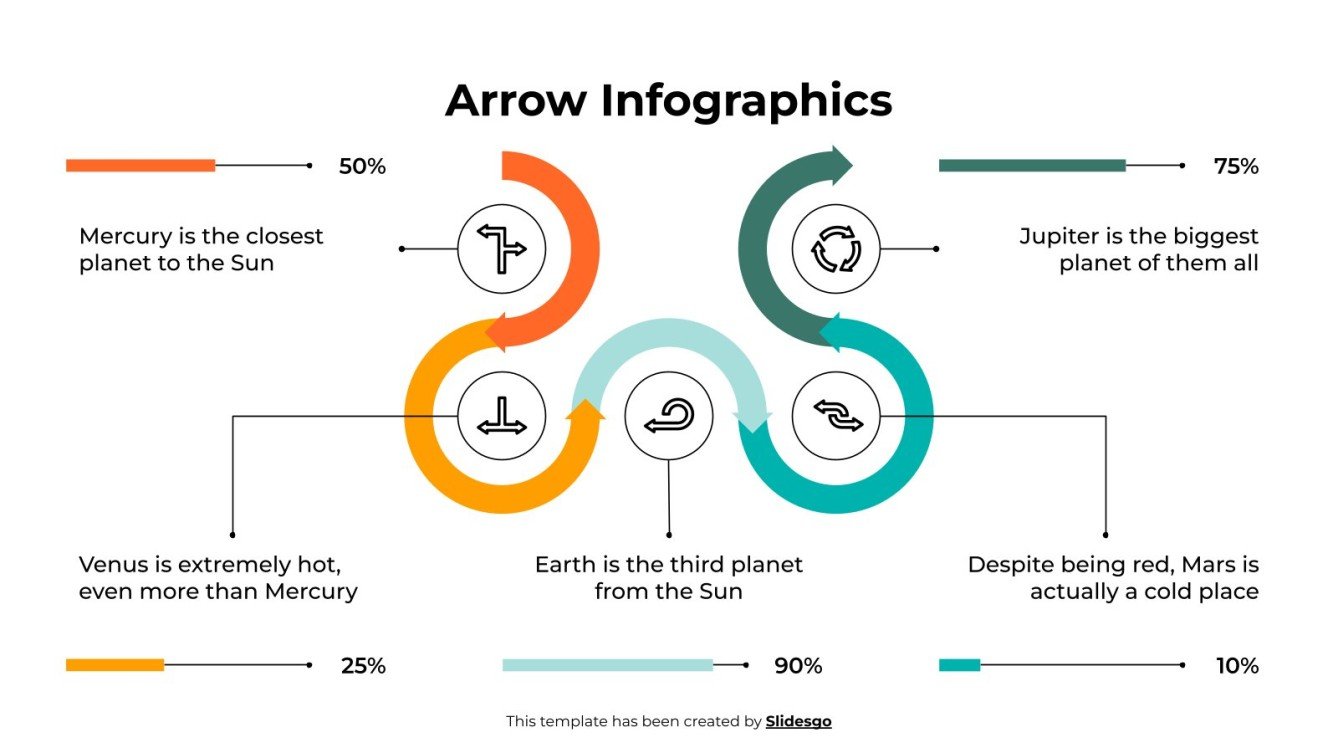 Arrow Infographics Template