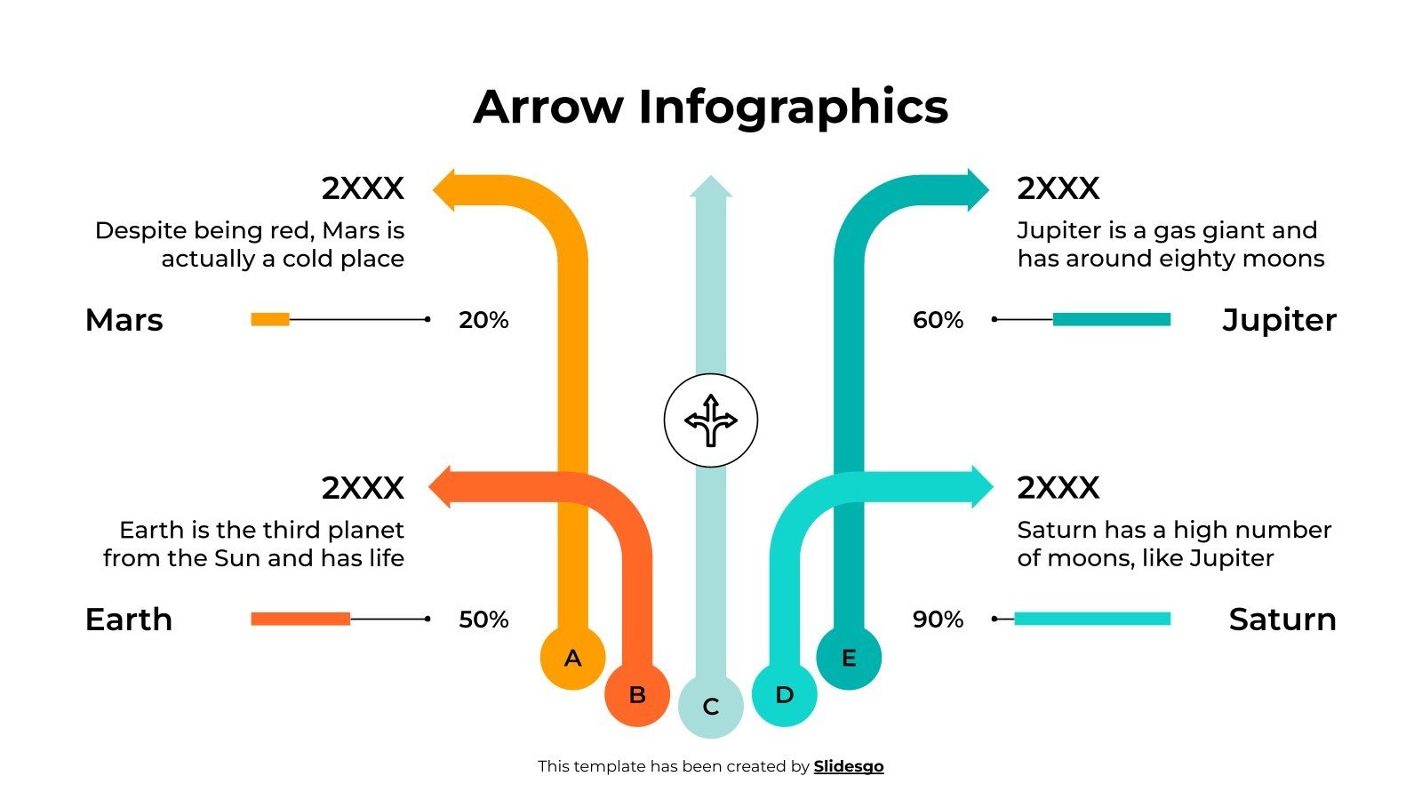 Arrow Infographics Template