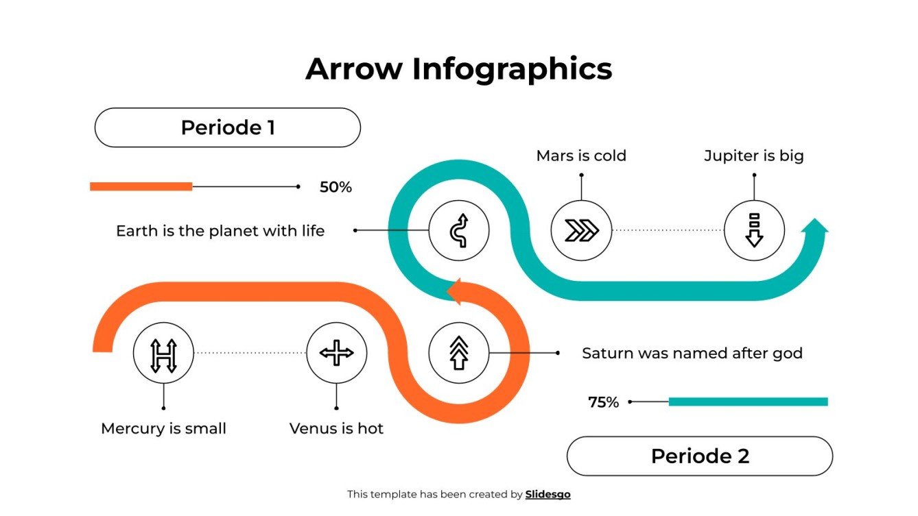 Arrow Infographics Template