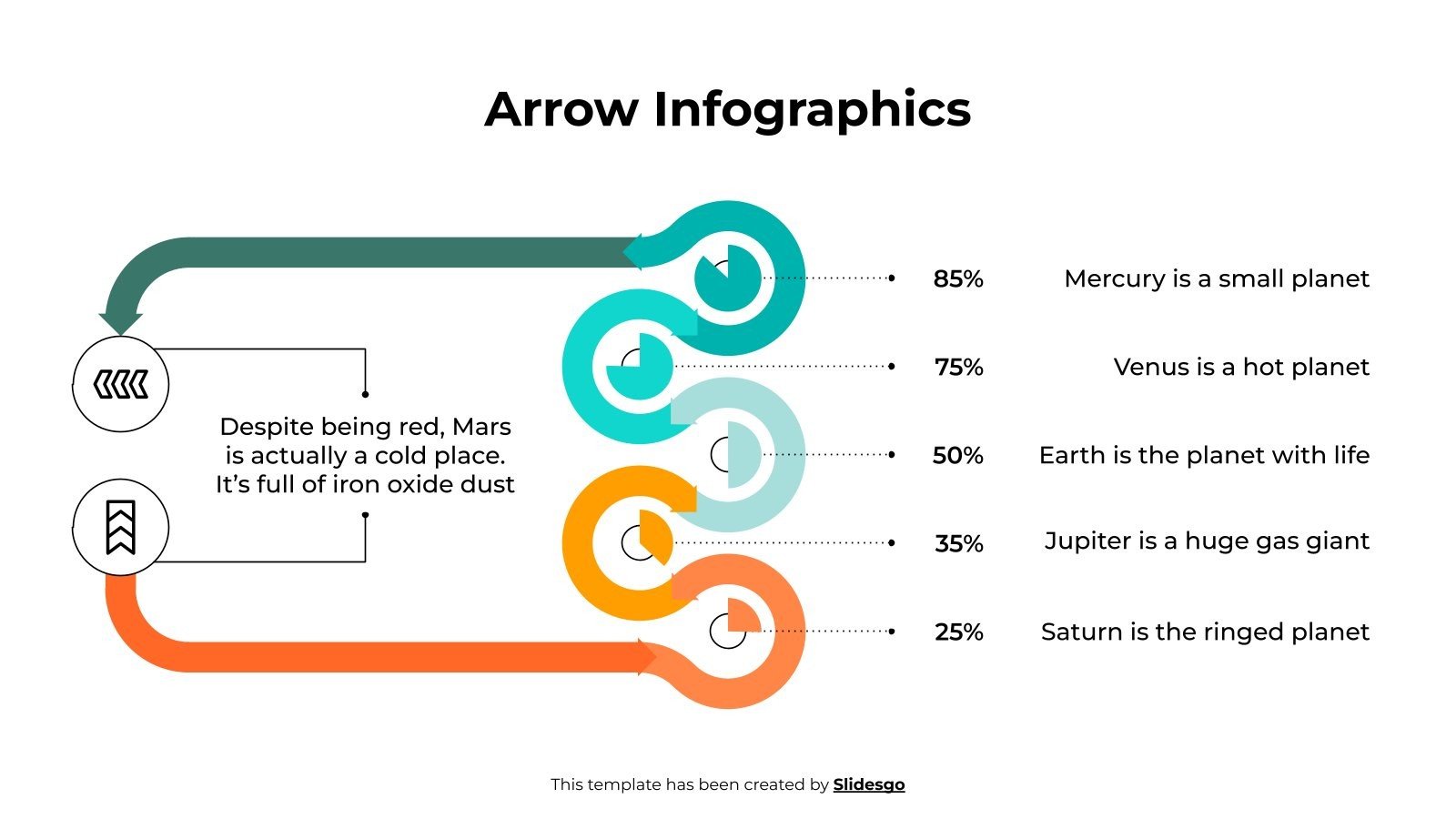 Arrow Infographics Template