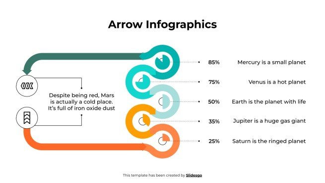Arrow Infographics Template