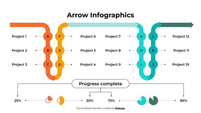Arrow Infographics Template