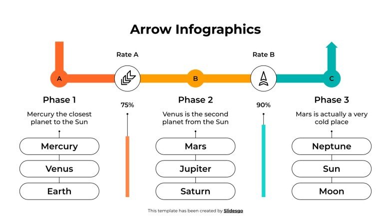 Arrow Infographics Template
