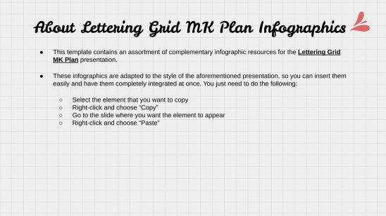 Lettering Grid MK Plan Template