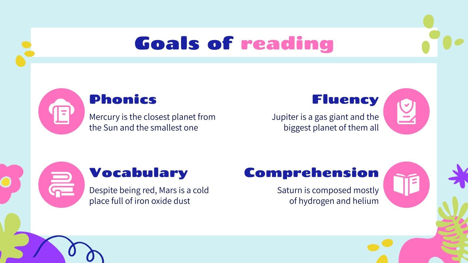 Kindergarten Reading Intervention Activities Presentation