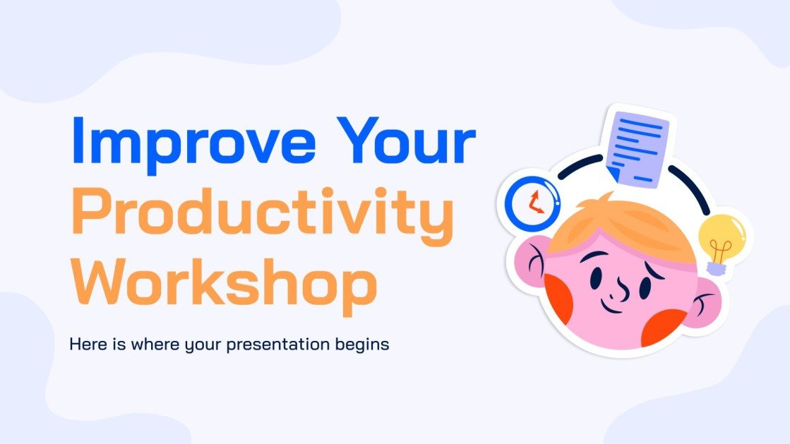 Improve your Productivity Workshop Presentation