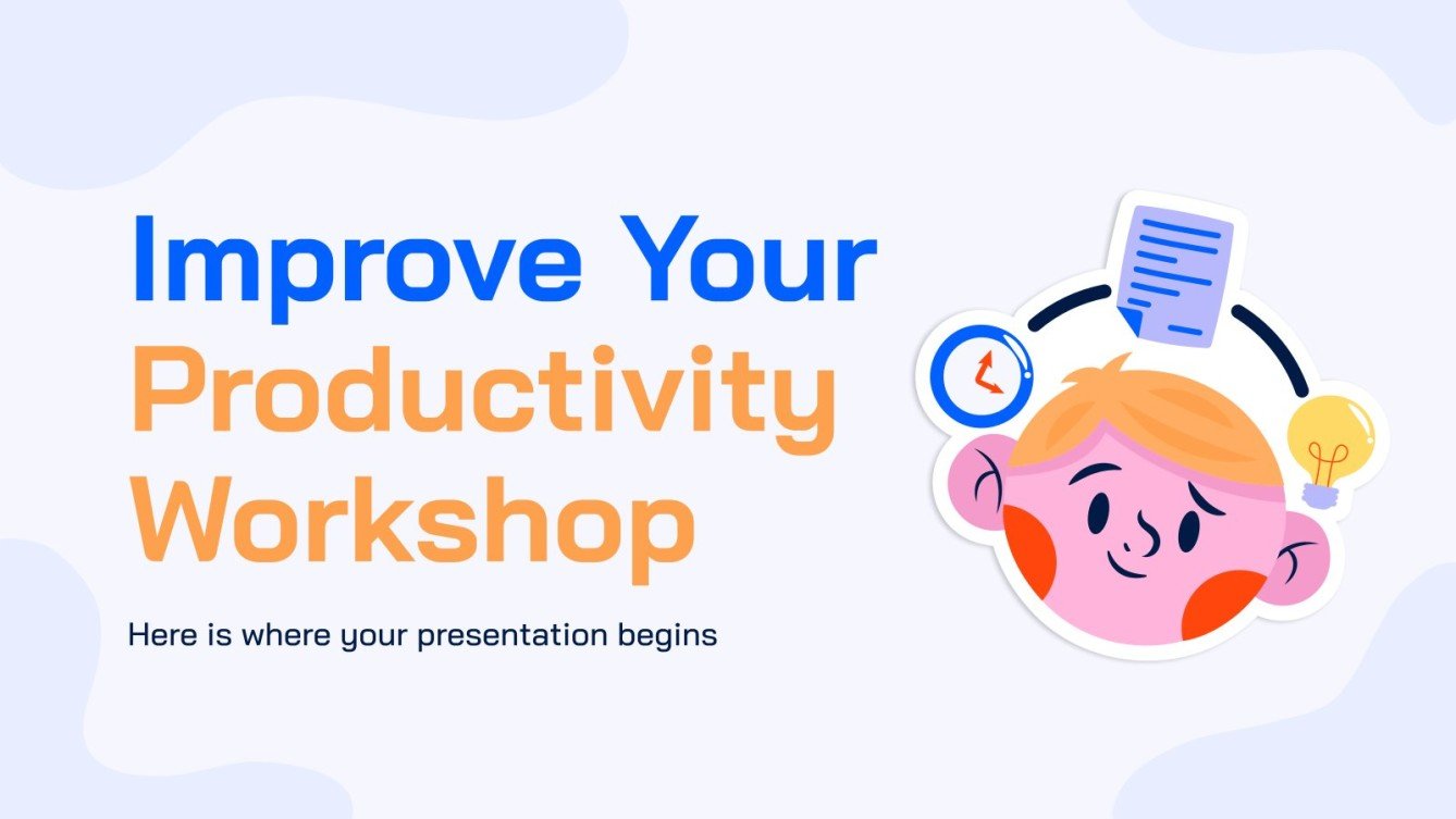 Improve your Productivity Workshop Presentation