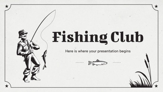 Templates about fish for Google Slides and PowerPoint