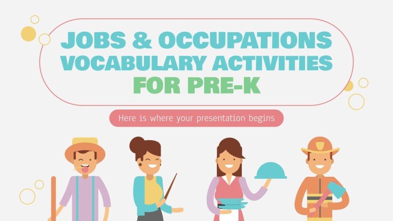 Plantillas gratis sobre vocabulario para Google Slides y PPT