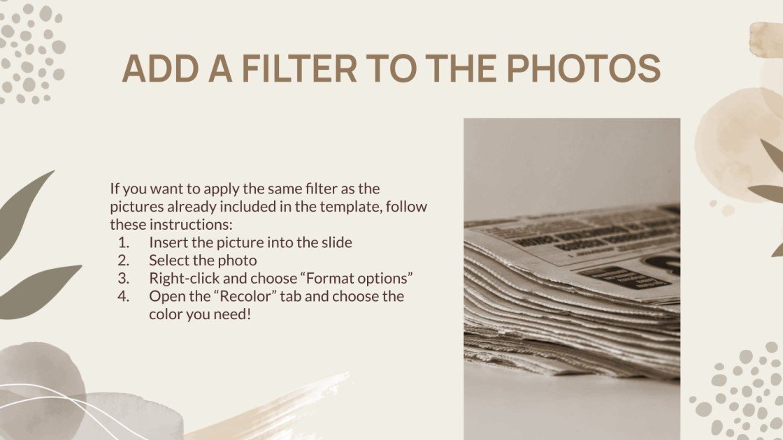 Sand Tones Newsletter Presentation