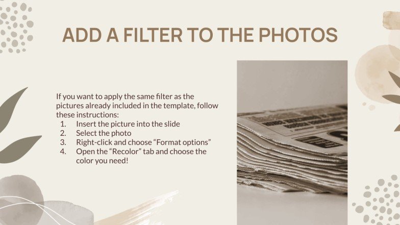 Sand Tones Newsletter Presentation