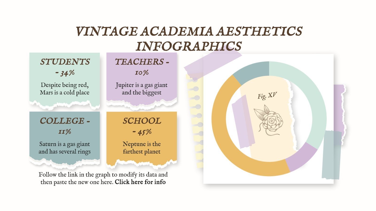 Vintage Academia Aesthetics School Center