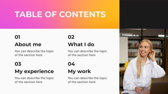 Simple Modern & Formal Multi-fit Portfolio Presentation