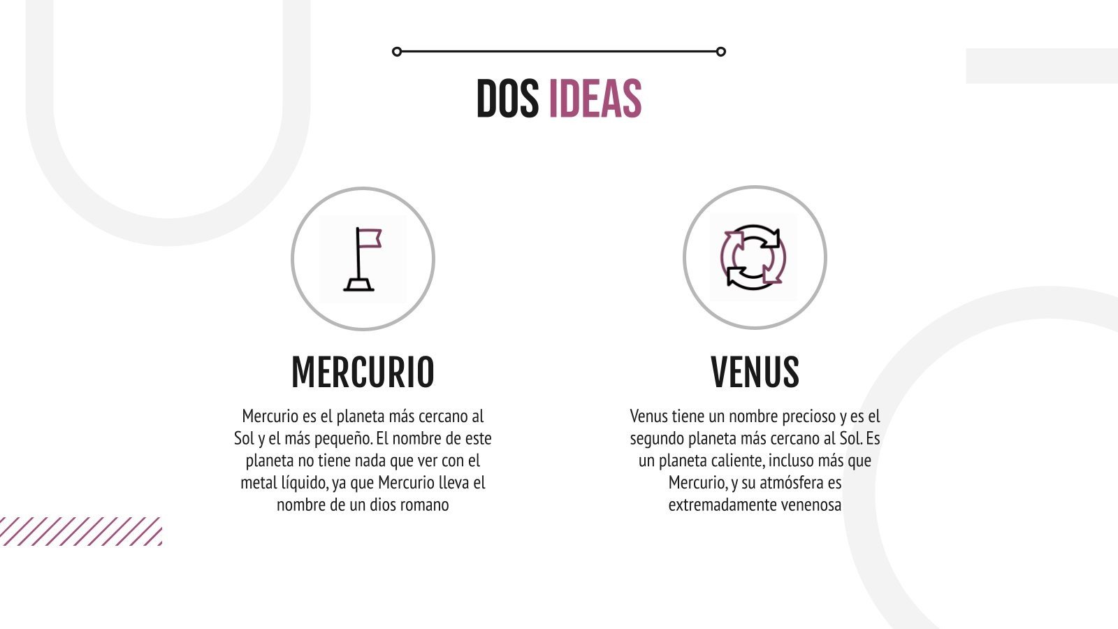 Project Proposal with Animated Icons Presentation