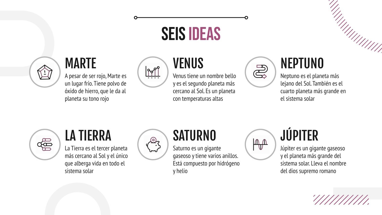 Project Proposal with Animated Icons Presentation