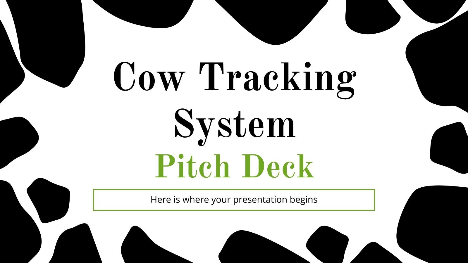 Plantillas gratis sobre vacas para Google Slides y PowerPoint