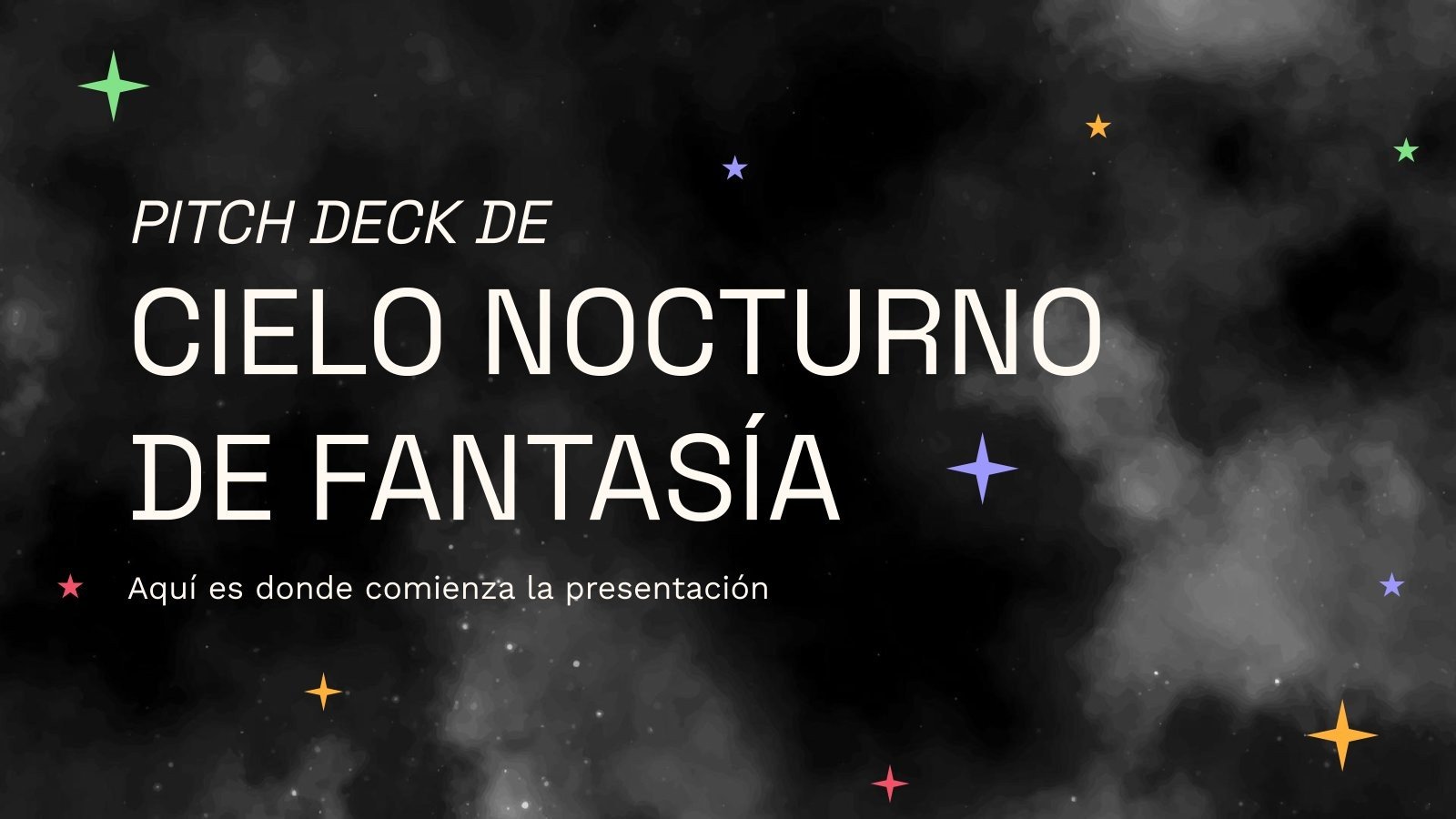 Google Slides and PowerPoint templates about the sky