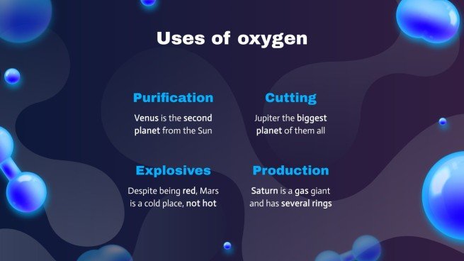 Science Subject for High School: Oxygen Presentation