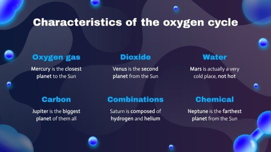 Science Subject for High School: Oxygen Presentation