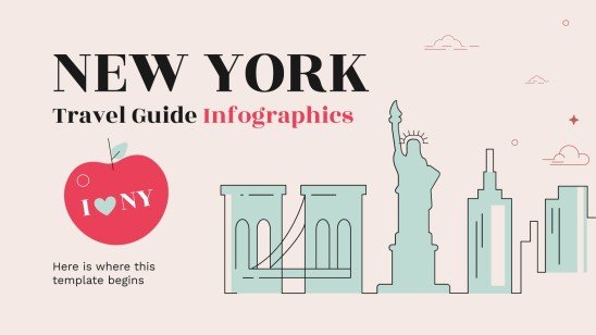 Google Slides & PowerPoint templates for travel guides