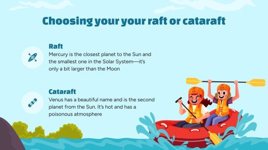 Rafting School for Kids Presentation