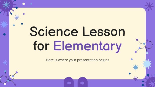 Science Lesson for Elementary Presentation