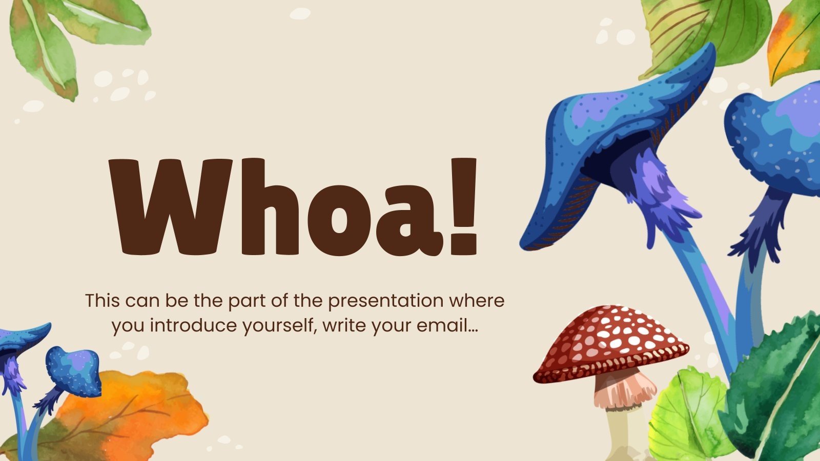 Presentación Tipos de hongos