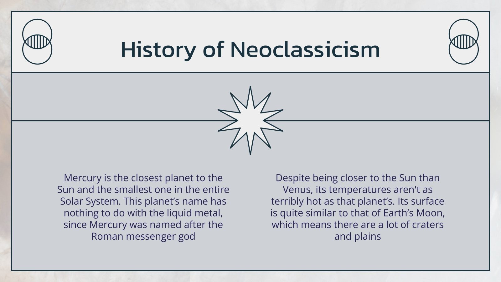 Literature Major for College: Neoclassicism Presentation
