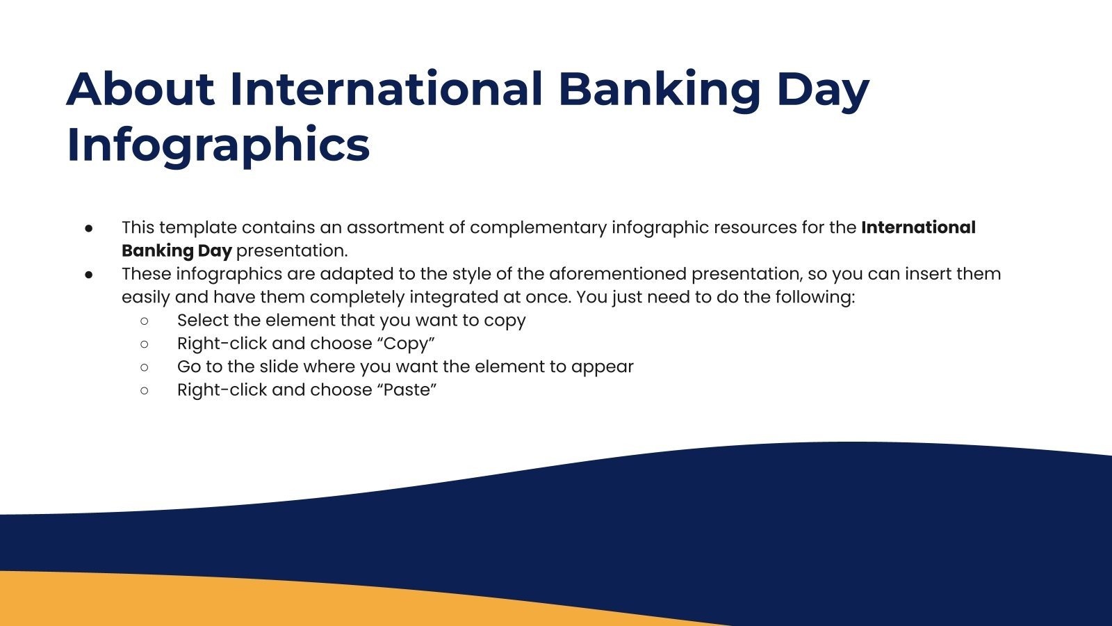 International Banking Day Infographics Template